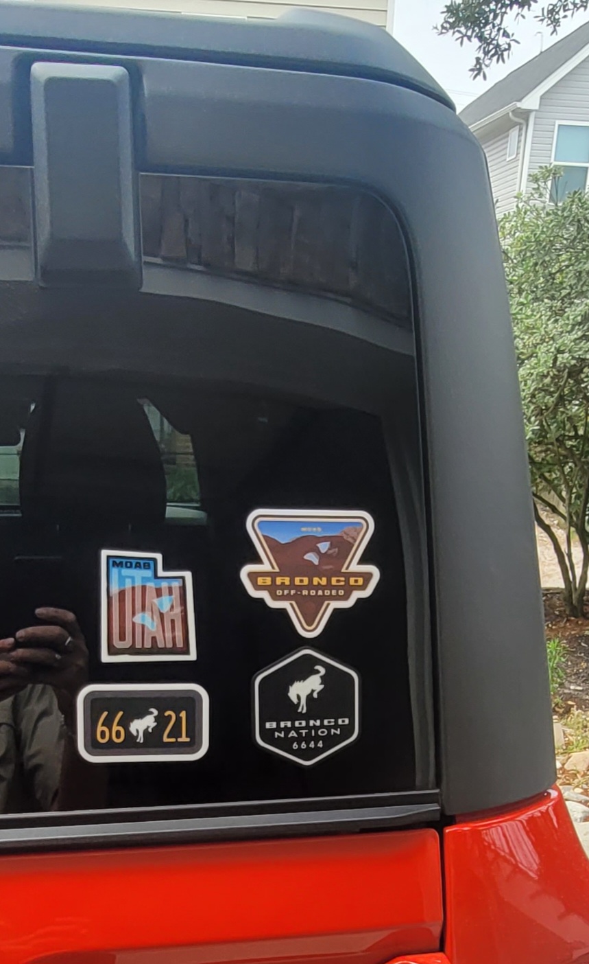 Where did you put your BOR patches and/or pins? - Bronco Nation