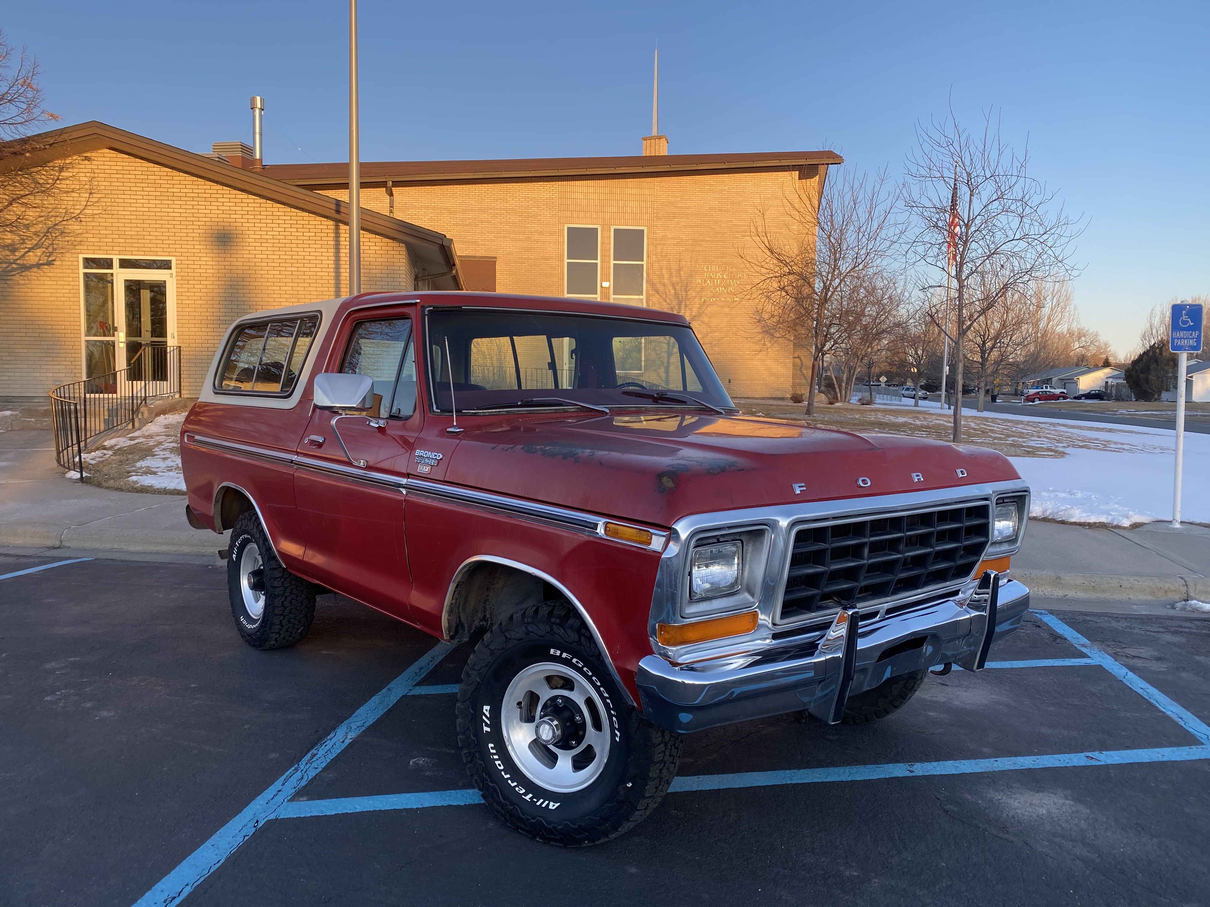 1978 Ford Bronco Paint Chart
