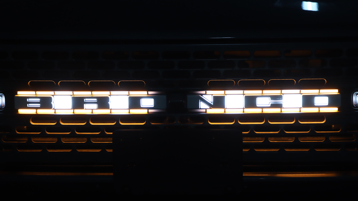 Broaddict LED Grille Lights: Night Stalker - Bronco Nation