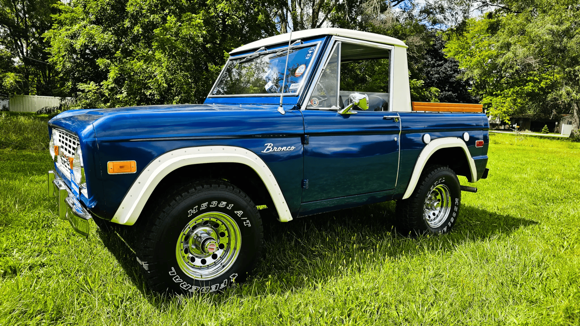 1973 Ford Bronco Ranger Pickup Conversion Up for Auction - Bronco Nation