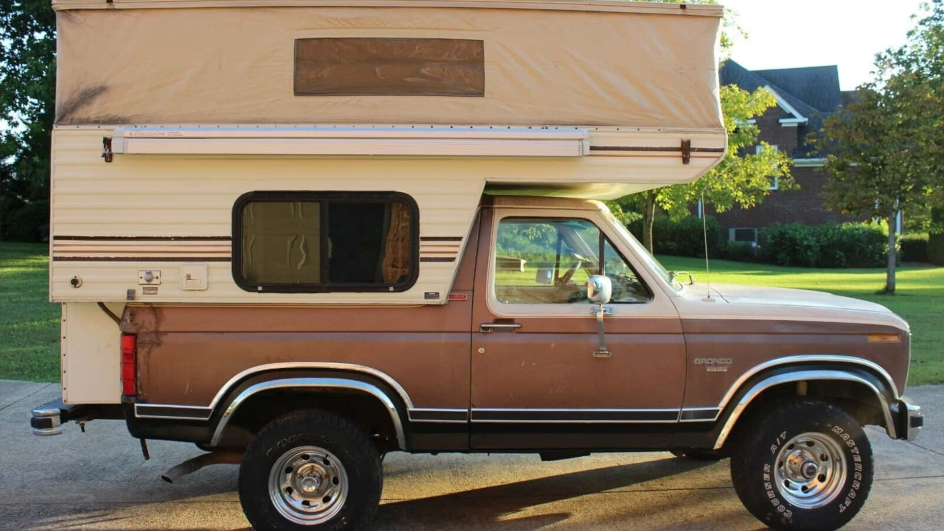 Early Bronco Camper Top Hard Sided Truck Camper – ANTISHANTY