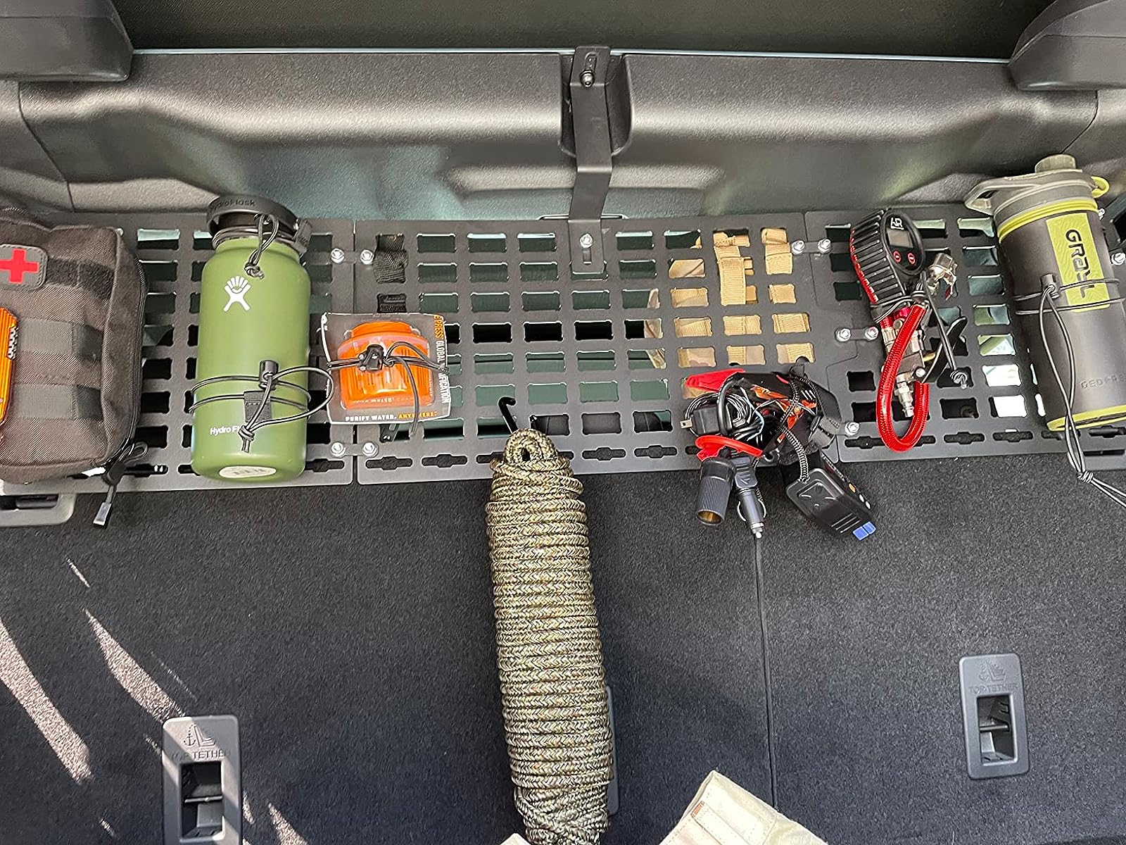 Broaddict Rear Window Molle Panel Storage - Enhance Your Ford Bronco's ...