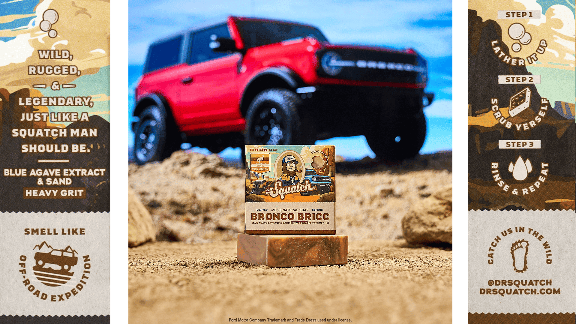 Enter Now: Win a Bronco with Dr. Squatch - Bronco Nation