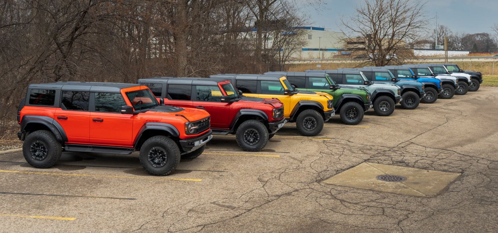 All 10 Bronco Raptor Colors for 2022 Together in One Place - Bronco Nation