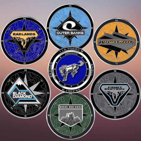 Bronco Challenge Coins - Bronco Nation