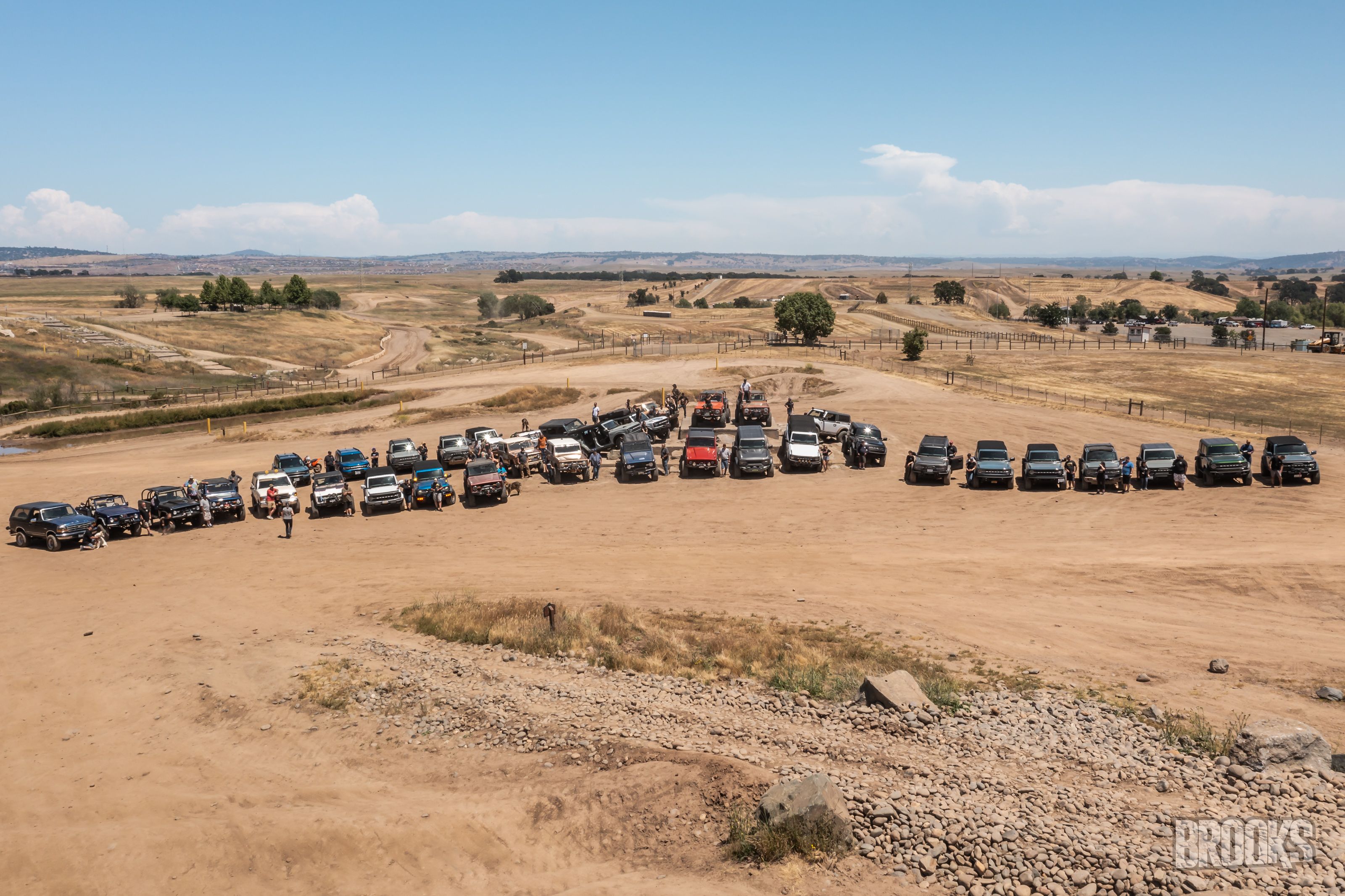Hanging out with a couple dozen other Broncos today - Bronco Nation