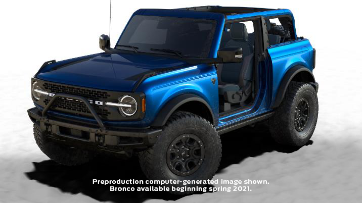 FORD ANNOUNCES LIGHTNING BLUE EXCLUSIVELY FOR FIRST EDITION BRONCO ...