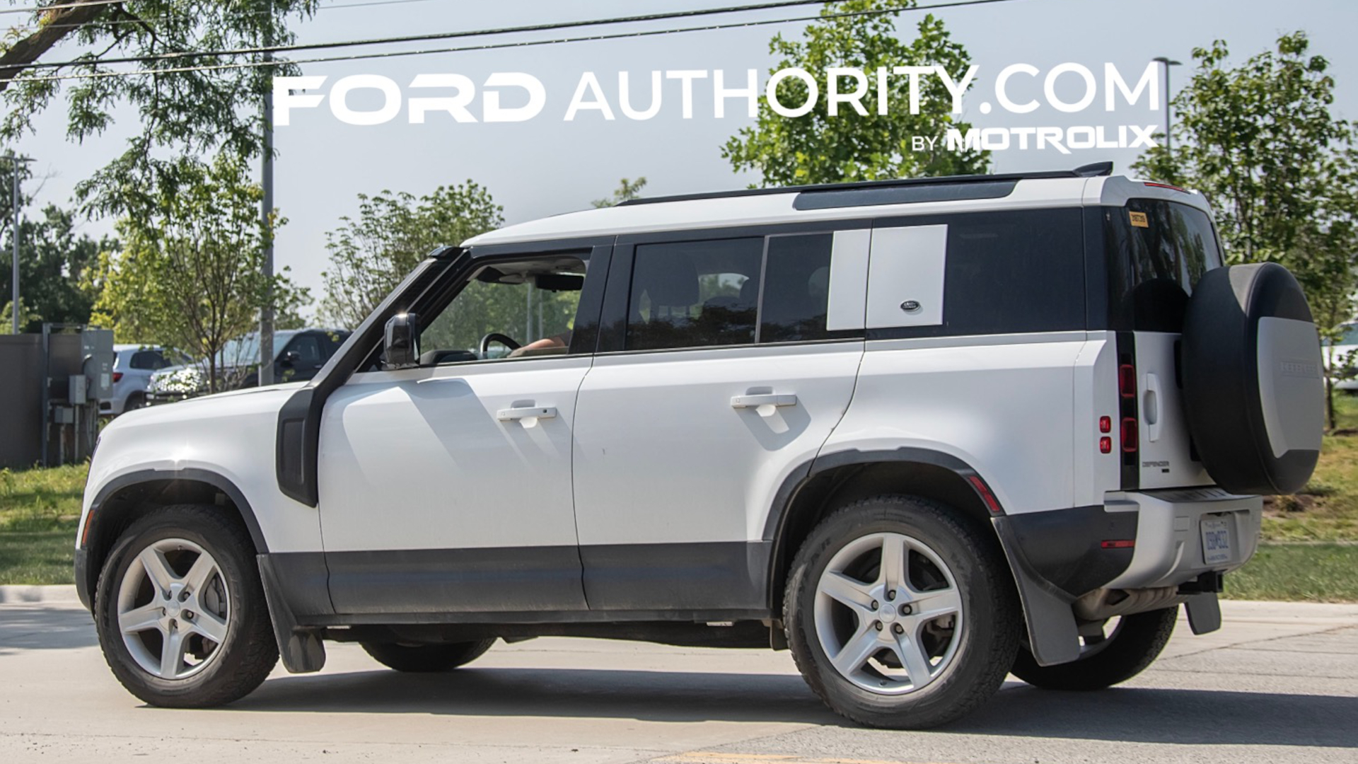 Ford Still Benchmarking Snorkeled Land Rover Defender S - Bronco Nation