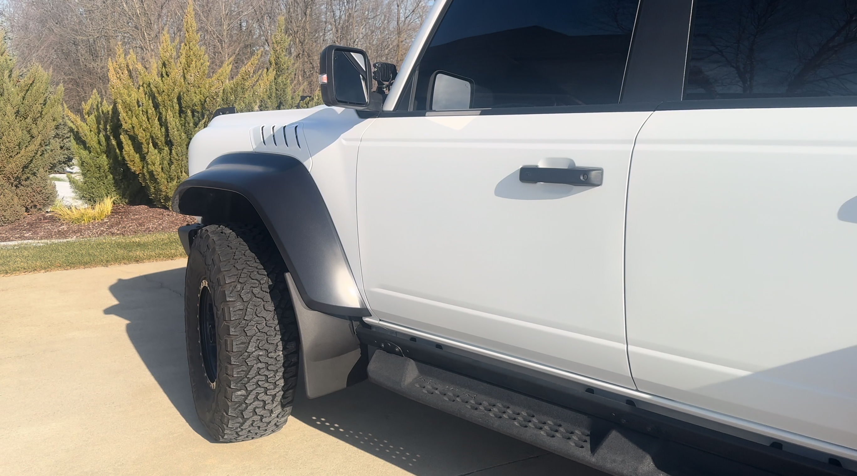 WeatherTech MudFlap Bronco Raptor (front install) - Bronco Nation