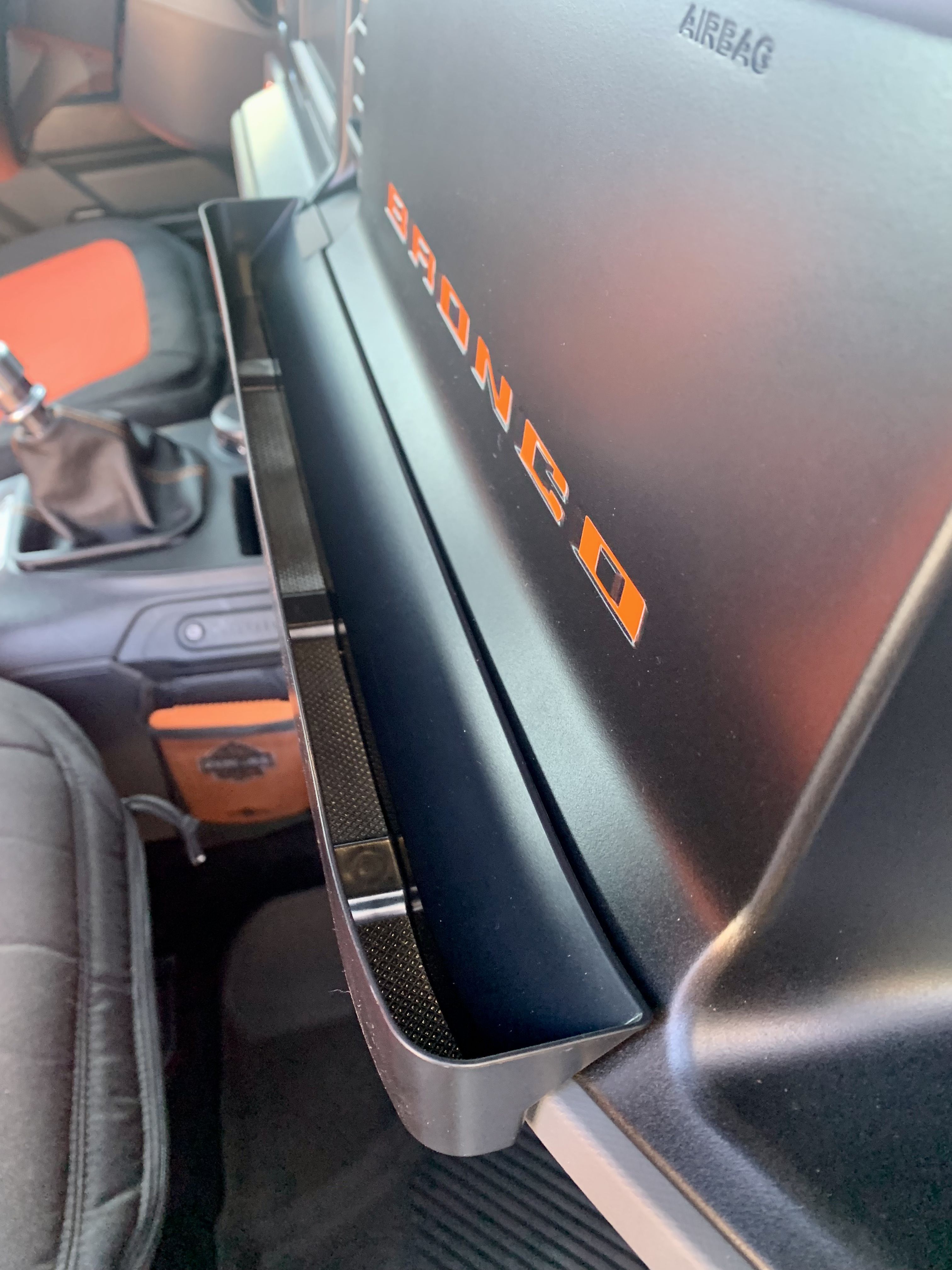 Passenger Side Dashboard Storage Tray - Bronco Nation