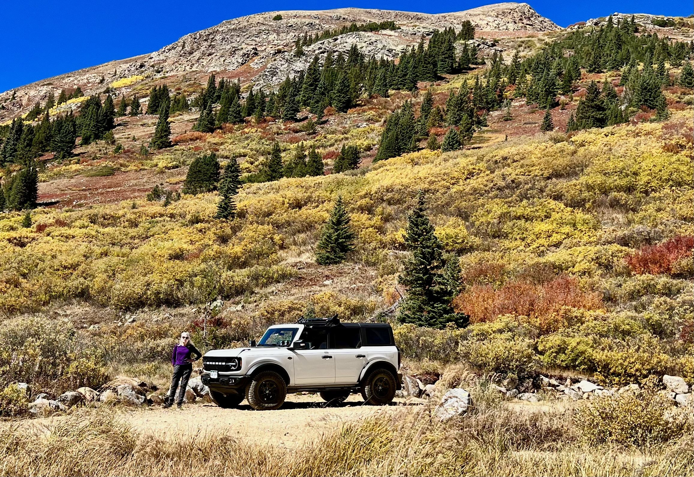 Colorado Leaf Peeping on Peru Creek Trail, Sept-23 - Bronco Nation