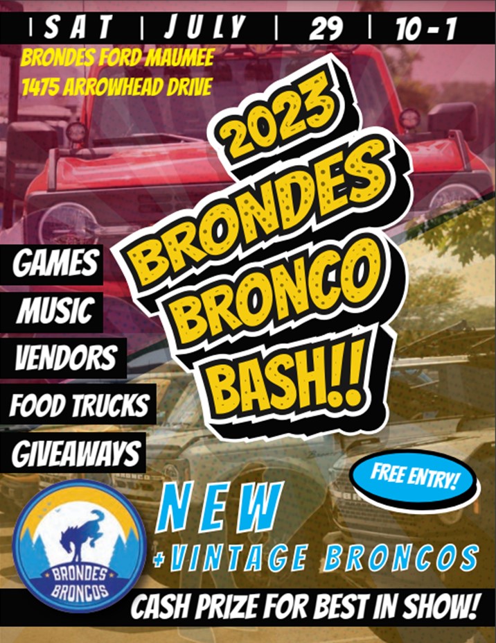 2nd Annual Brondes Bronco Bash! - Bronco Nation