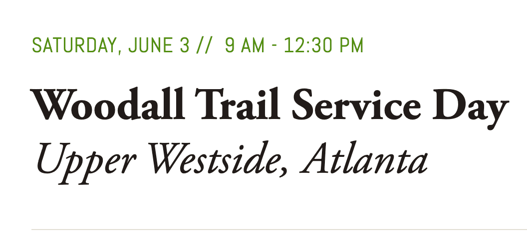 Georgia Conservancy Woodall Trail Service Day + Ales & Overland Car ...