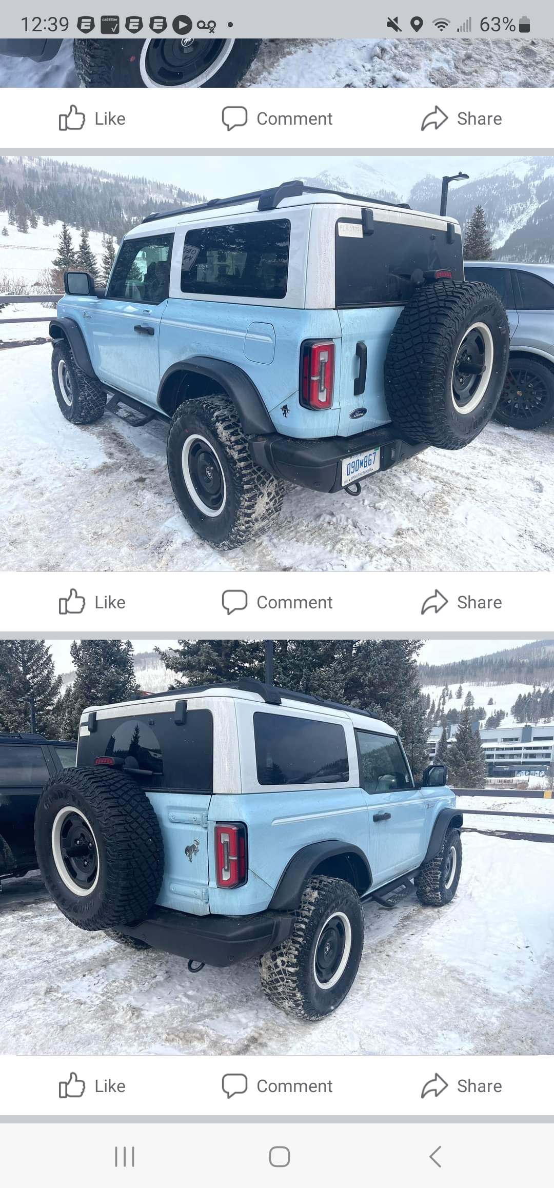 2Dr Bronco Limited Heritage in REB - Bronco Nation