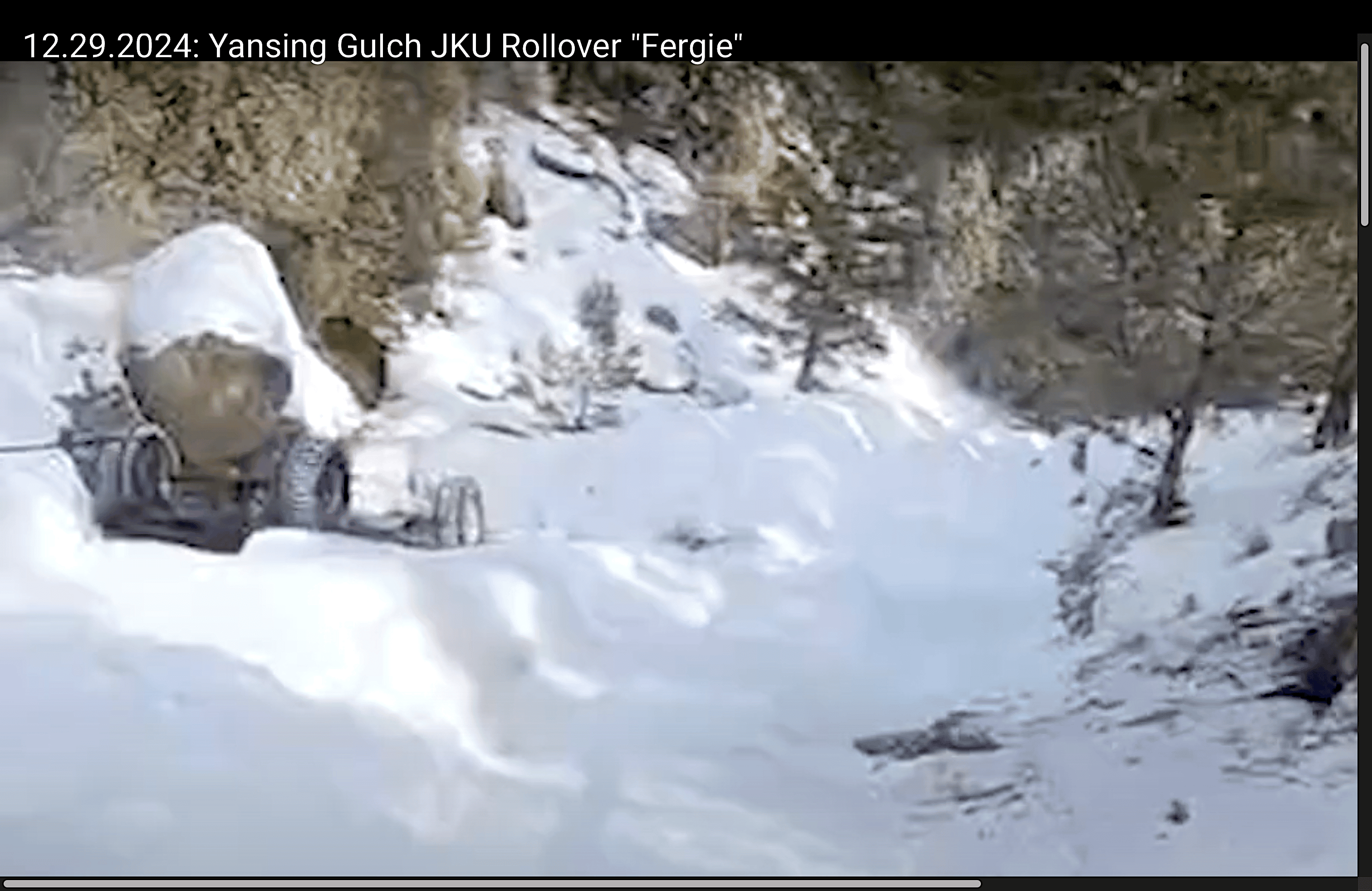Video - Jeep Flipping Off Trail & Recovery Near Buena Vista - Bronco Nation