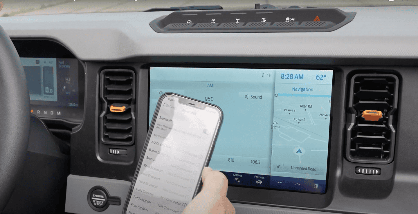 2021 Ford Bronco Sync 4 Walk-Through Video - Bronco Nation