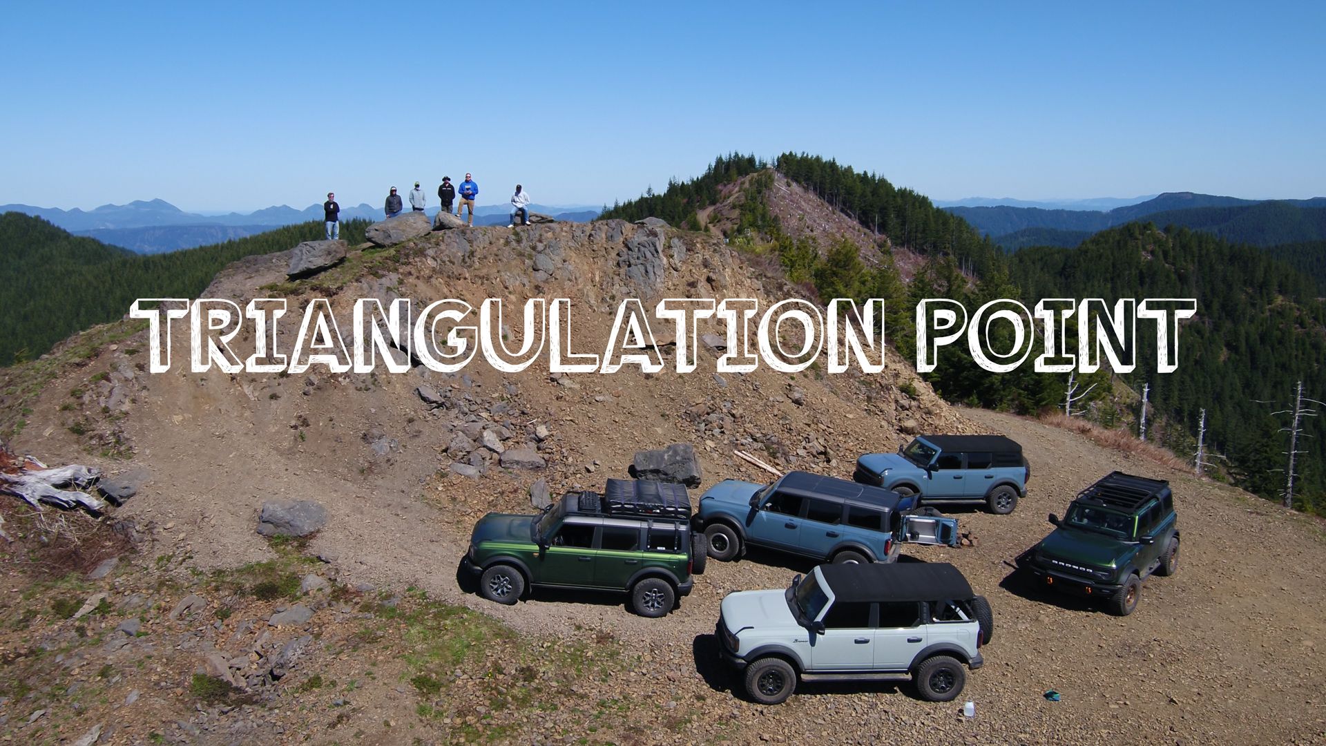 Broncos Hit Triangulation Point - Tillamook State Forest - Bronco Nation