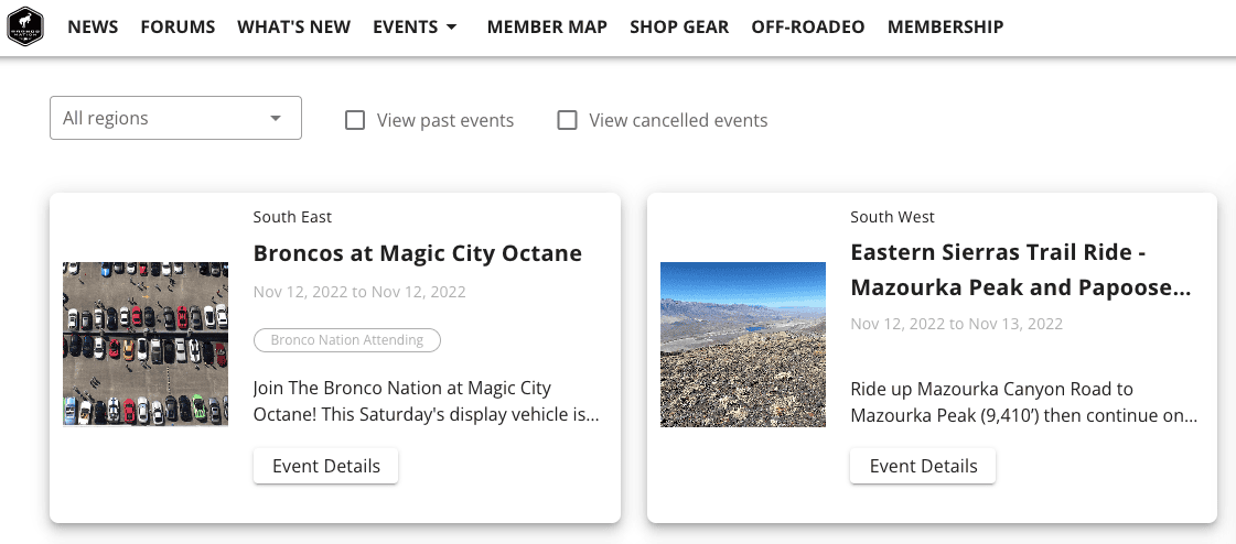 Gain Confidence Off-Road with Local Bronco Clubs - Bronco Nation