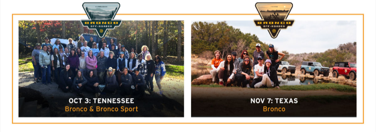 Two More Days of the Ultimate Bronco Girls’ Trip – Don’t Miss Out ...