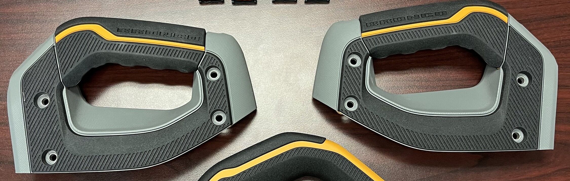 FS: a set of Badlands grab handles (Cyber Orange) - Bronco Nation