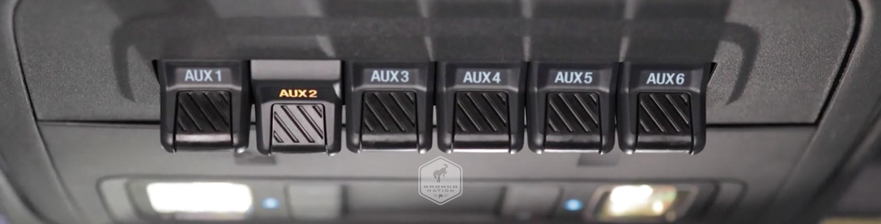 How to Use the Auxiliary Switches on your Bronco - Bronco Nation
