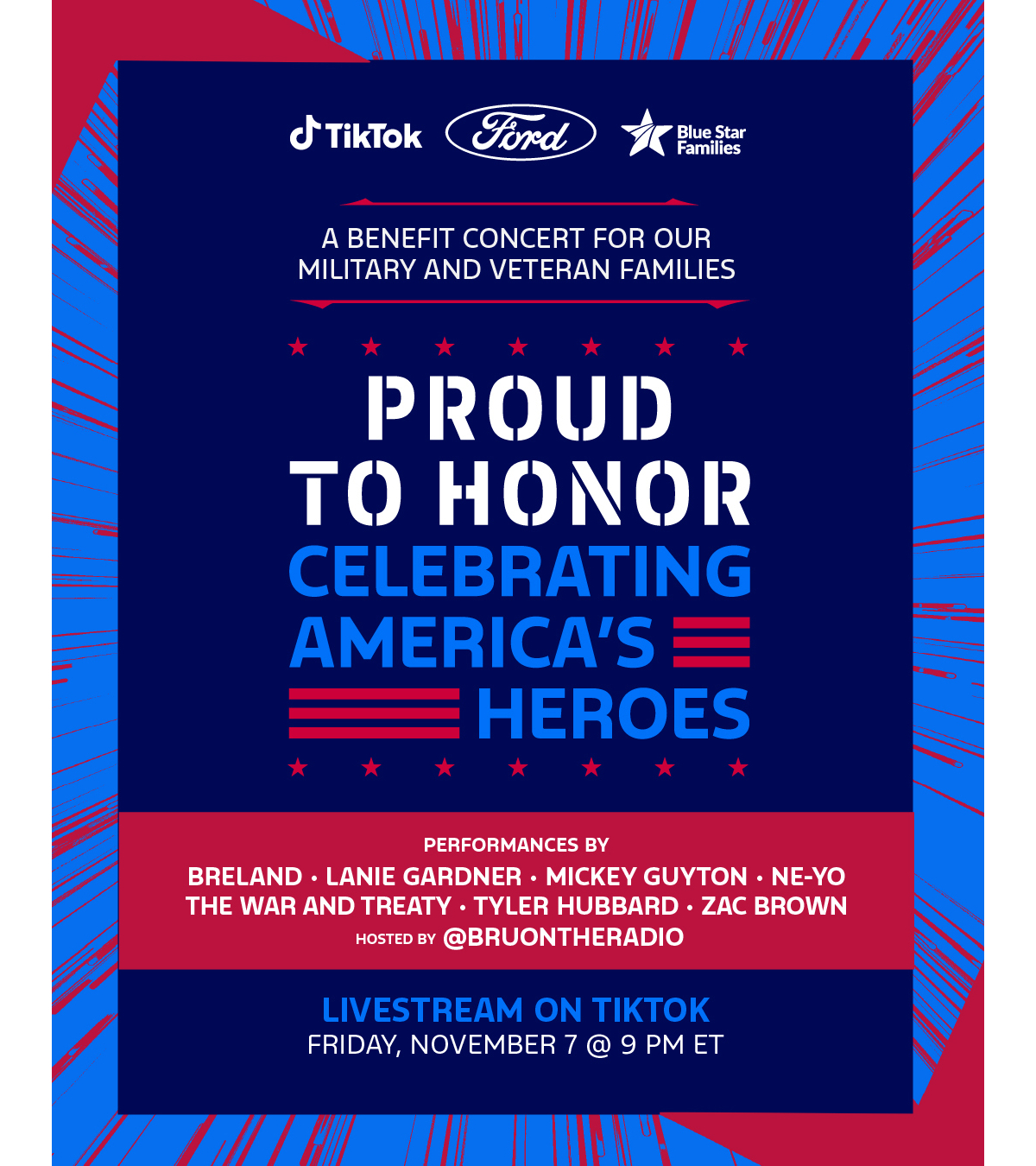 Tune In to Honor and Support Veterans: Ford’s Live Benefit Concert ...
