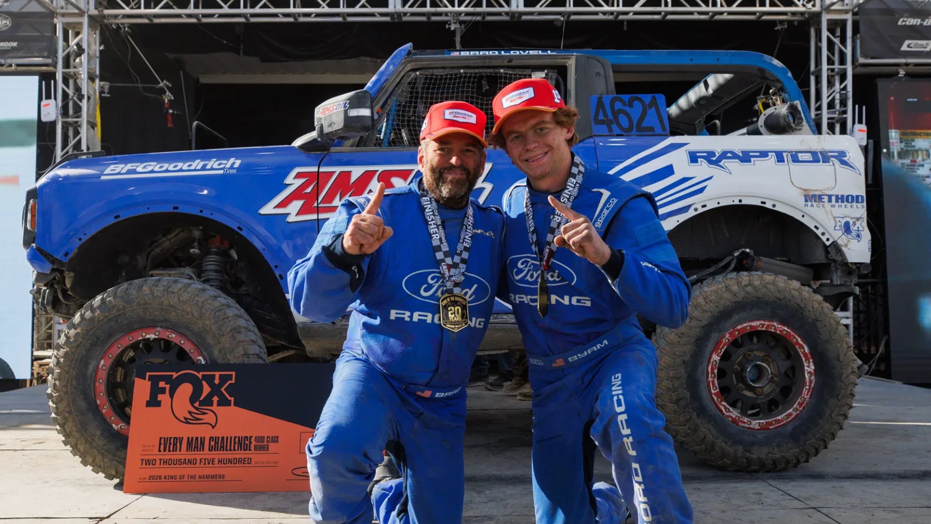 Lovells Dominate the Desert: Brad and Adam Win Every Man Challenge for ...