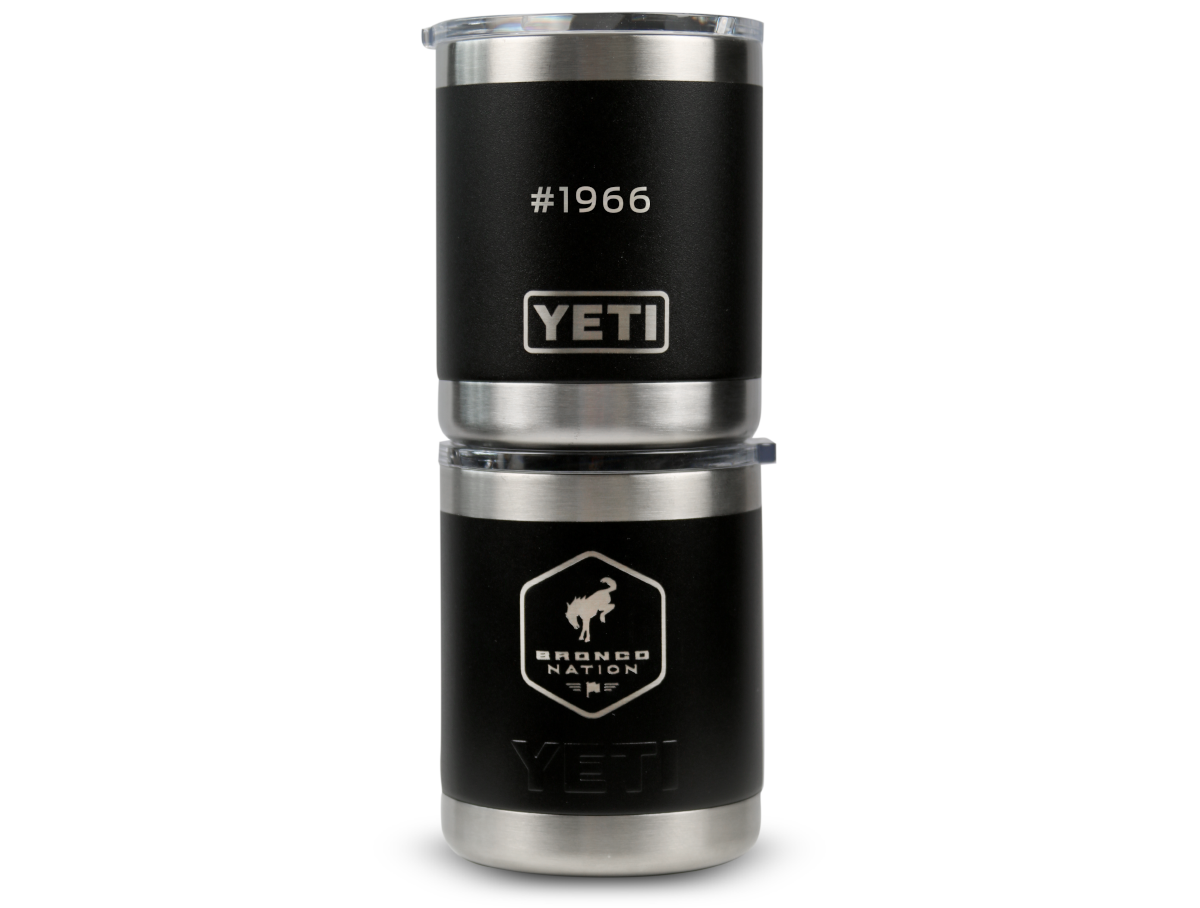 Engraved YETIs Are Back! - Bronco Nation